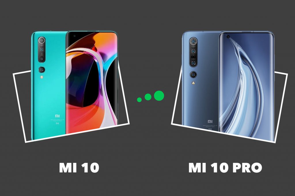 Xiaomi Mi 10 vs Xiaomi Mi 10 Pro : comparatif et différences