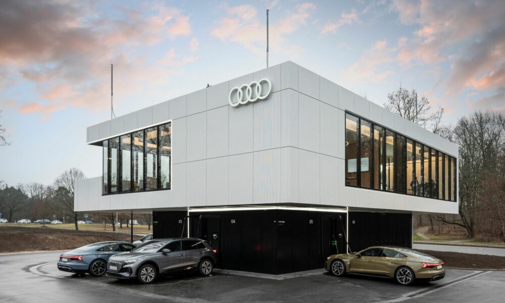 Audi : vers des stations de recharge façon "bar lounge"
