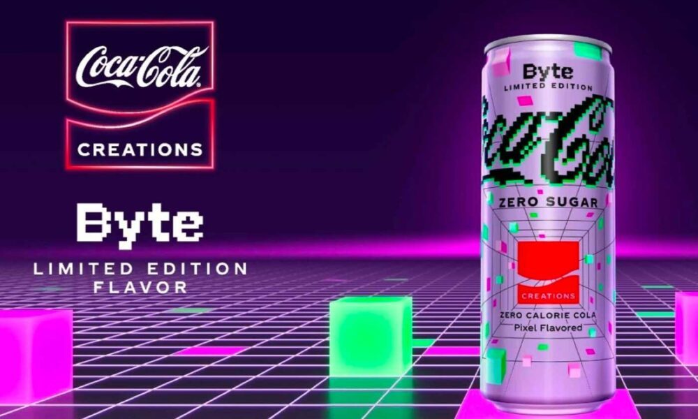 Coca-Cola lance Byte, la première vraie boisson "aux pixels"