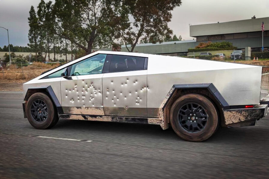 Tesla a carrément vidé la "mitraillette de Al Capone" sur le Cybertruck
