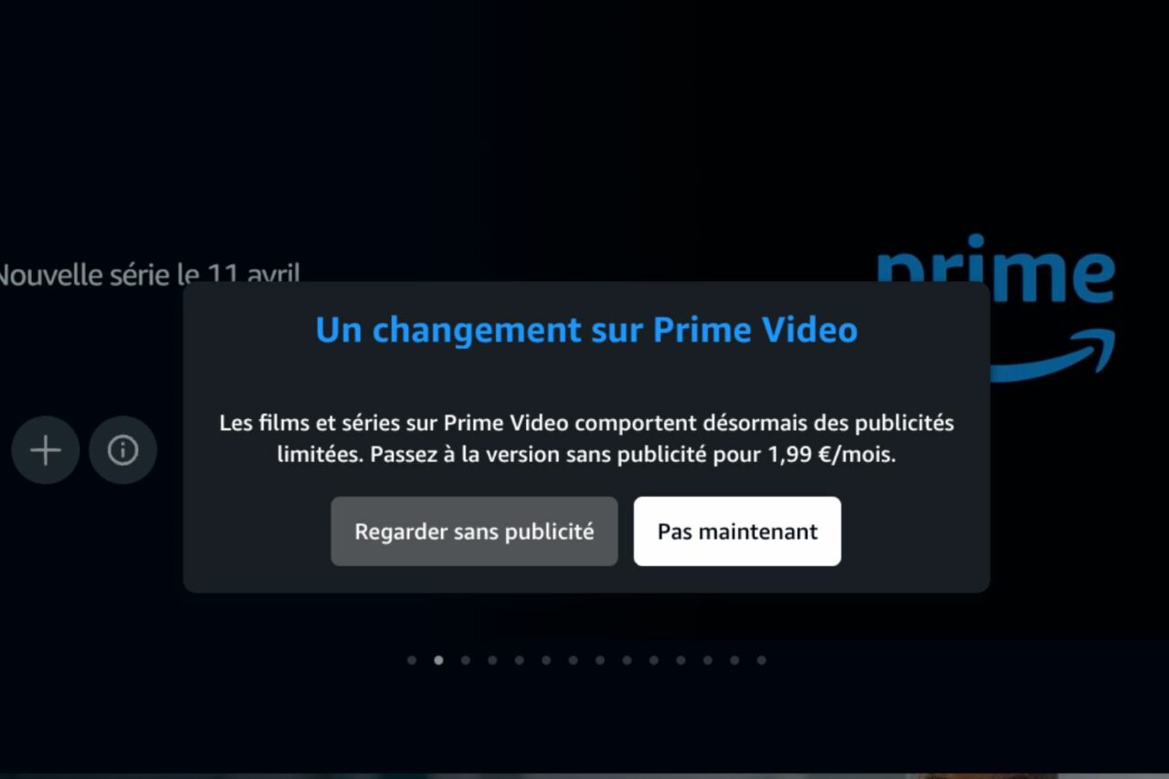 Impossible d’y échapper, Prime Video impose désormais les publicités à ...