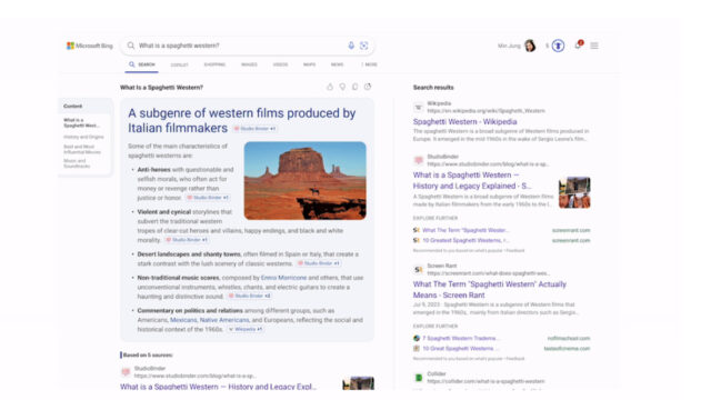 Bing réinvente (encore) son moteur de recherche pour vous faire oublier ...