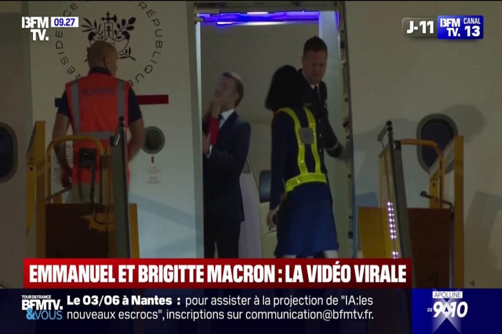 Emmanuel Macron giflé par sa femme : vraie vidéo ou trucage par IA
