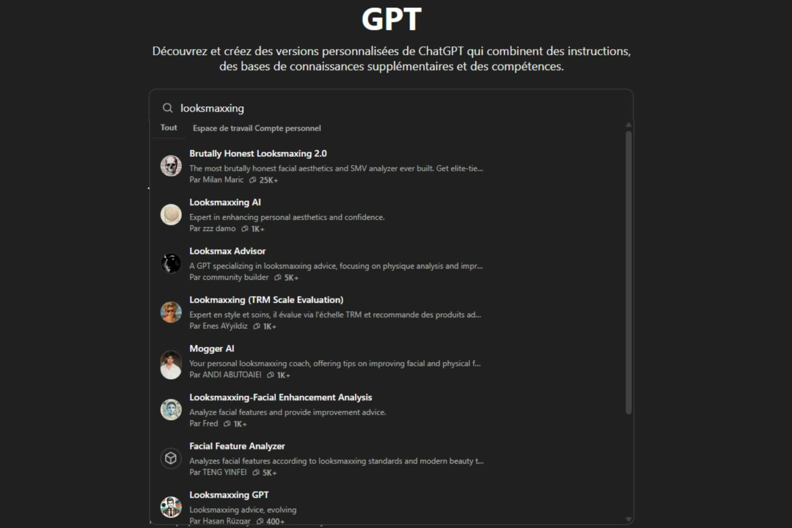 Looksmaxxing : ils ont personnalisé ChatGPT et c’est terrifiant