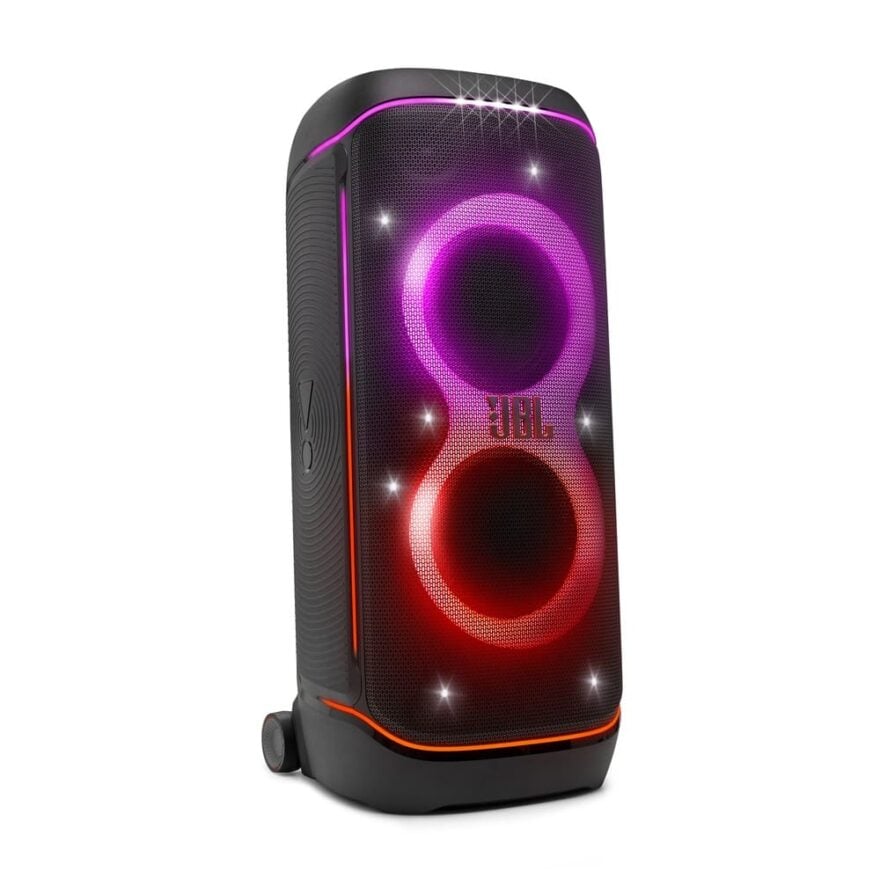 800 W, jusqu’à 15 h d’autonomie : la nouvelle enceinte PartyBox de JBL ...