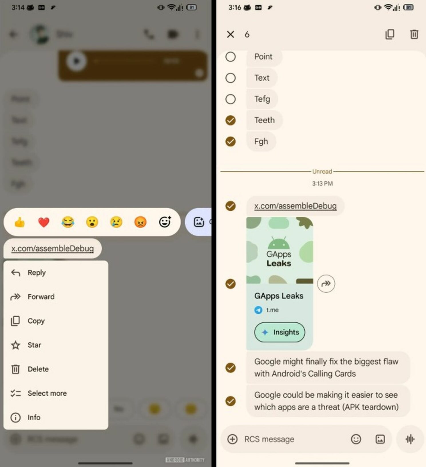 Google Messages va enfin être utilisable à une main, voici comment l ...