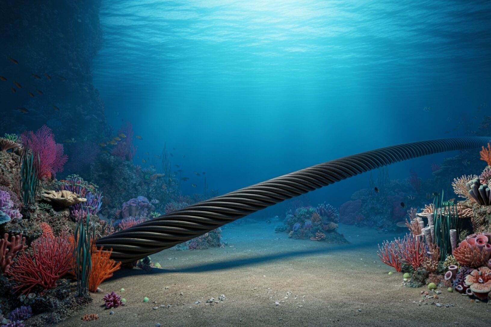 Le premier câble de fibre optique transatlantique a été arraché de l ...