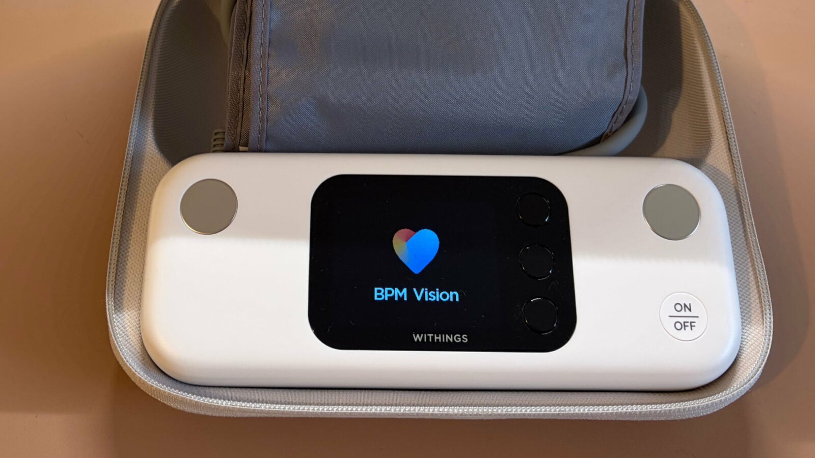 Test du BPM Vision : le tensiomètre de Withings, à domicile