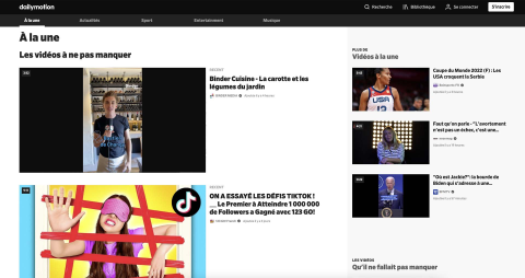 Télécharger Dailymotion (gratuit) sur Windows, Web, iOS, Android - La ...