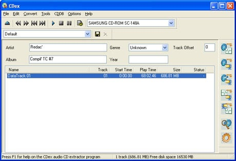 Télécharger CDex (gratuit) sur Windows, Web - La logithèque